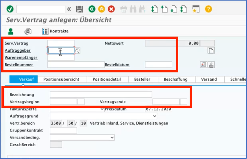 Vertragsmanagement | CyberHub Service Help